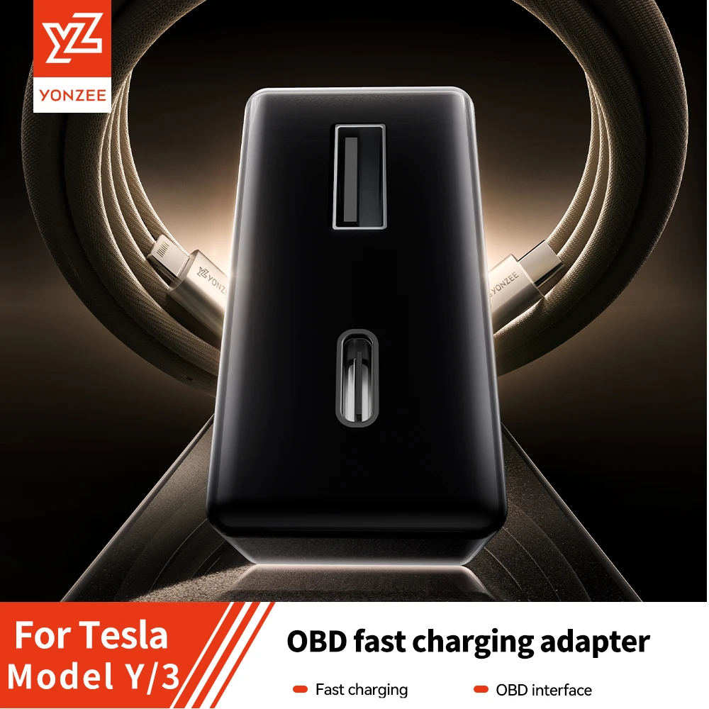 YZ For Tesla Model 3 Y YL X S Highland Juniper 2019-2026 OBD Adapter ...