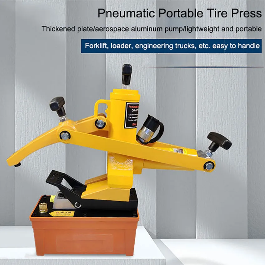 Tire-Pickup-Tool-Pneumatic-Portable-Tire-Press-Pneumatic-Hydraulic ...