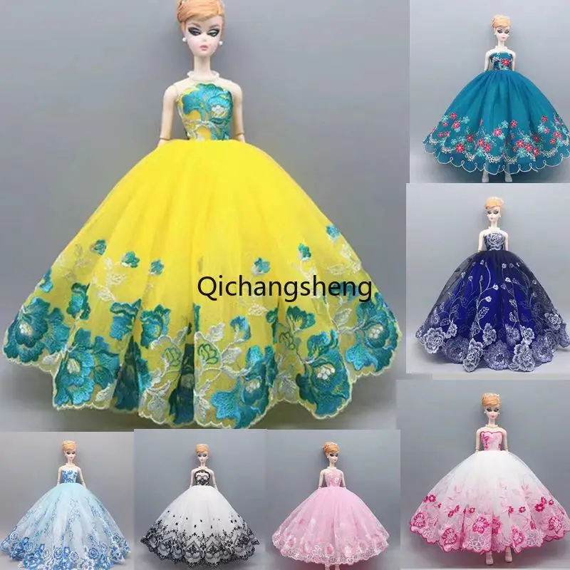 Princess Outfits Frock | Dolls Accessory Toy | Wedding Dress | Evening ...