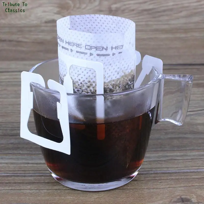 50Pcs-Portable-Drip-Coffee-Powder-Paper-Filters-Hanging-Ear-Drip-Bag ...