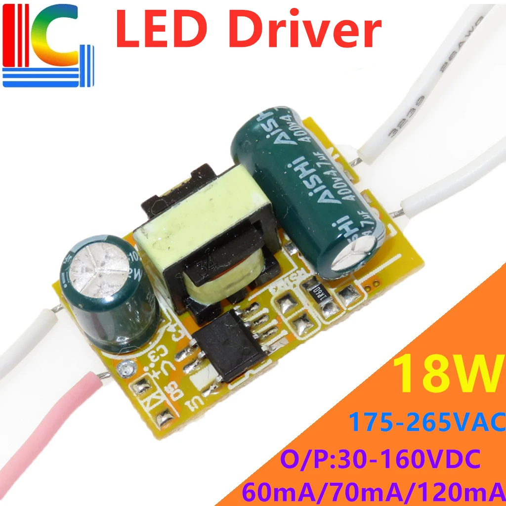 BP2866B 9W 12W 15W 18W LED Driver 60mA 70mA 100mA 120mA Power Supply ...
