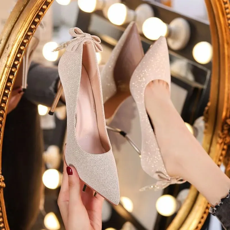 Talons-hauts-de-style-fran-ais-pour-femmes-chaussures-simples ...