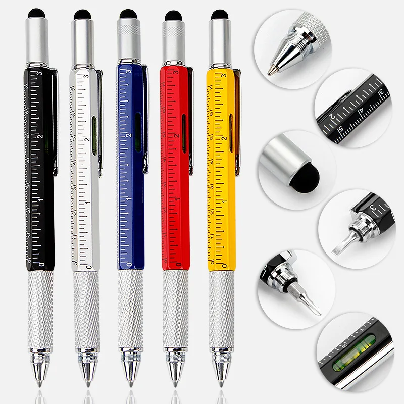 7-In-1-Multifunctional-Ballpoint-Pen-with-Modern-Multitech-Gadget ...