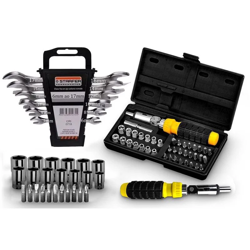 Game Socket Socket Wrench Turnstile Combined 47 Pieces - Screwdriver ...