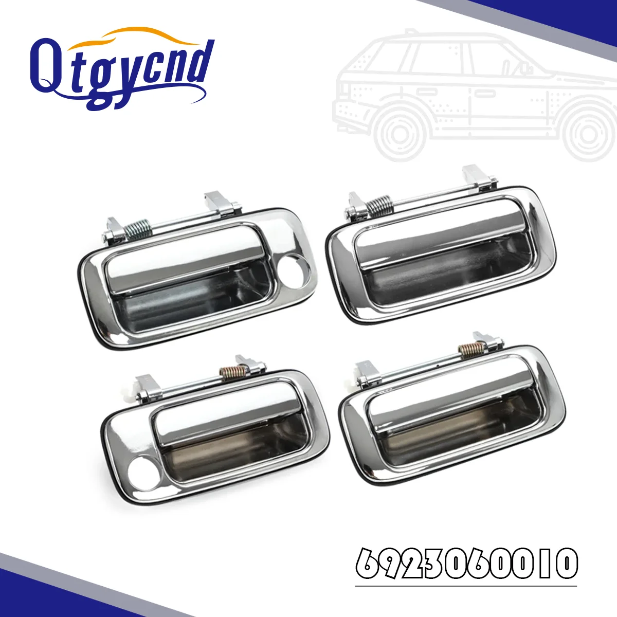 New-Door-Handle-For-Toyota-Land-Cruiser-80-LC80-FJ80-4500-1991-1997-Car ...