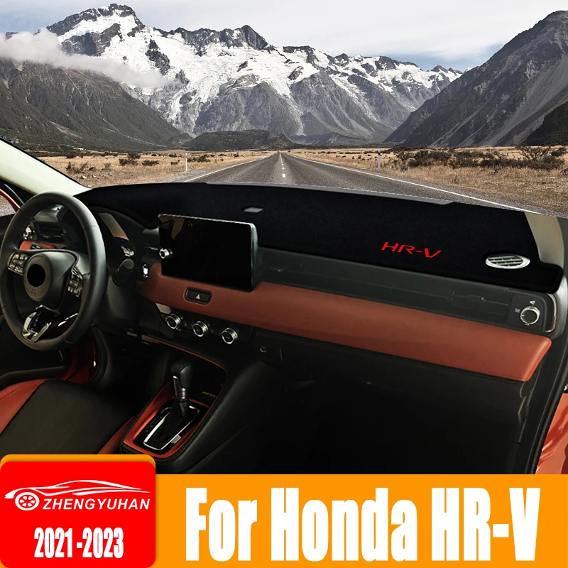 Para Honda HR V HRV Vezel EL RS 2021 2022 2023 Painel Do Carro Sun Sombra Capa Instrumento ...
