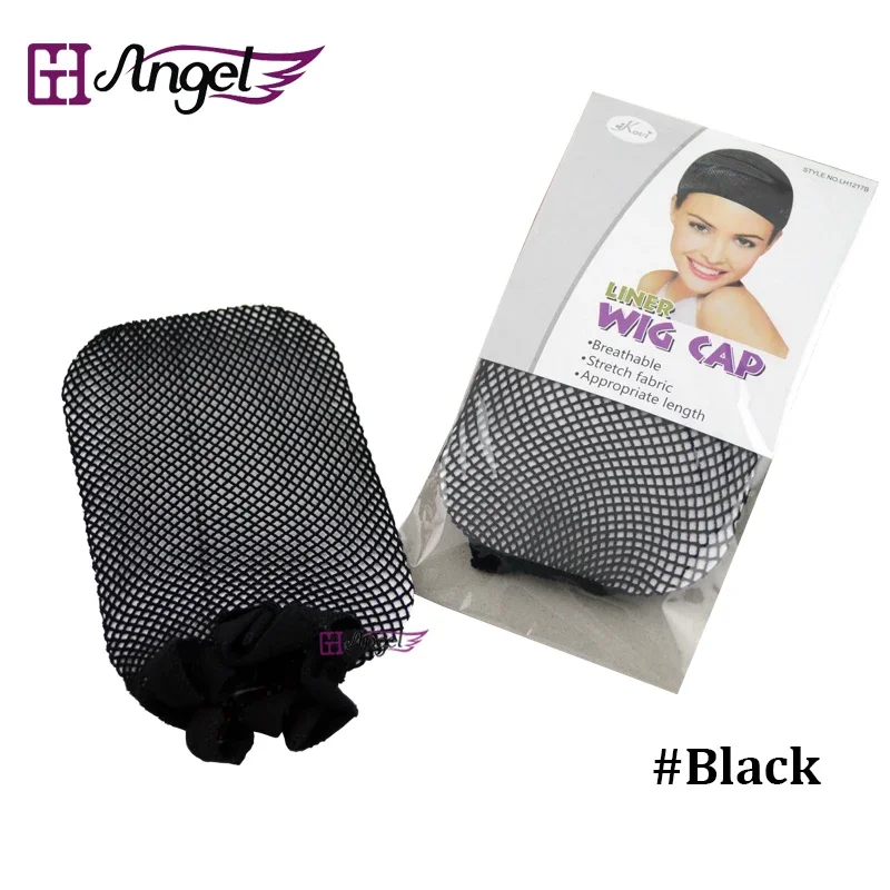Angels-1pc-Black-High-Stretchable-Wig-Cap-Elastic-Nylon-Snood-Mesh-Wig ...