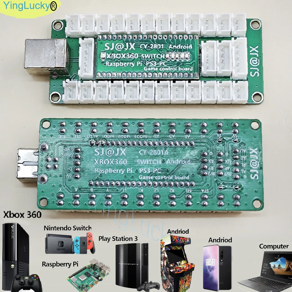 Nuevo-Codificador-USB-de-placa-de-control-de-retardo-cero-XBOX-360-para ...
