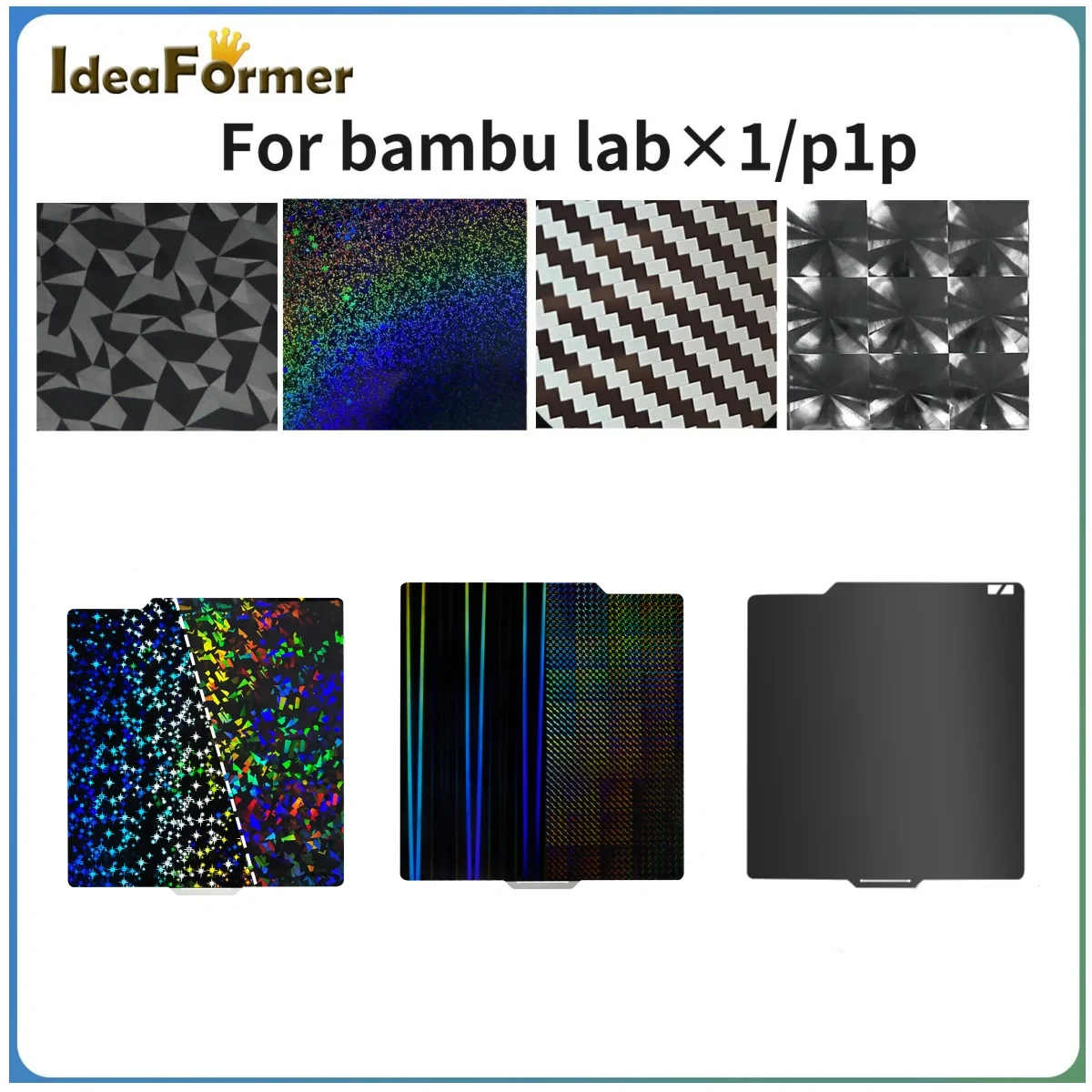 For-Bambu-Lab-Build-Plate-PEI-Build-Plate-257-257mm-PEF-H1H-PEI-PET-PEO ...