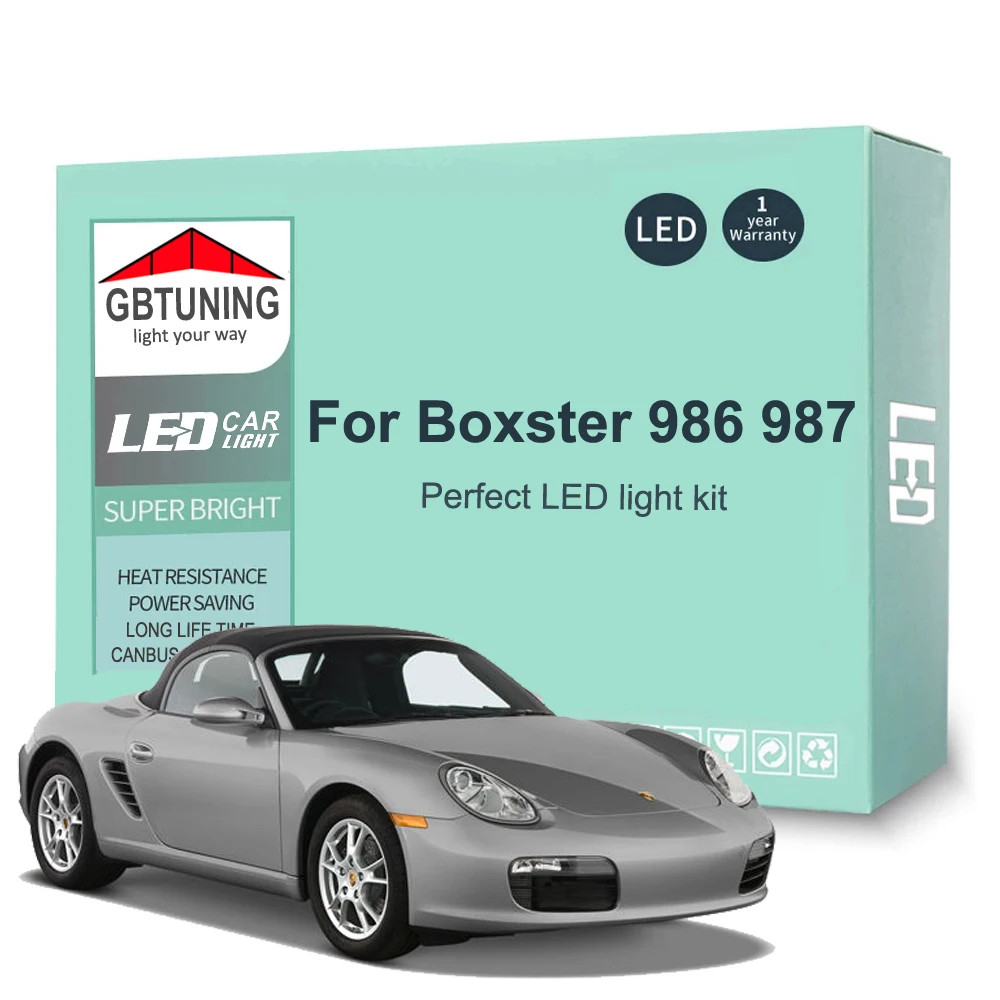 Canbus LED Interior Light For Porsche Boxster 986 987 Spyder Cabriolet ...