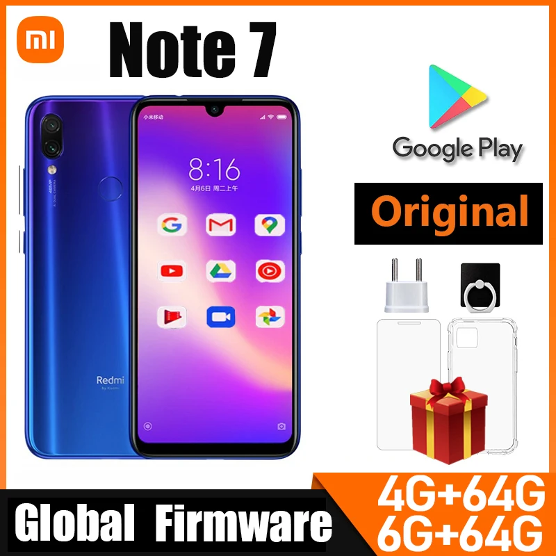 Xiaomi-Redmi-Note-7-4G-smartphone-screen-6-3-inch-rear-camera-48MP ...