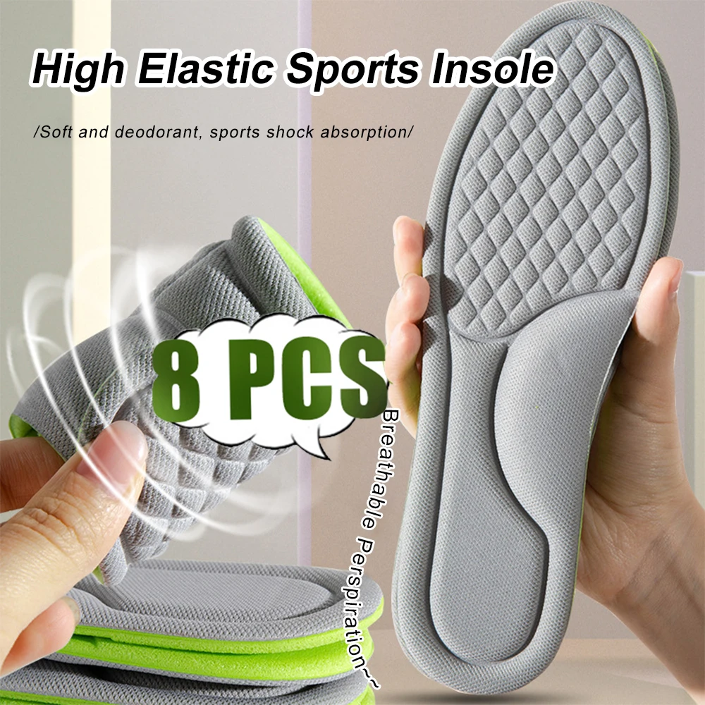 8Pcs-Sports-Shoes-Insoles-Super-Soft-Running-Insole-for-Feet-Shock ...