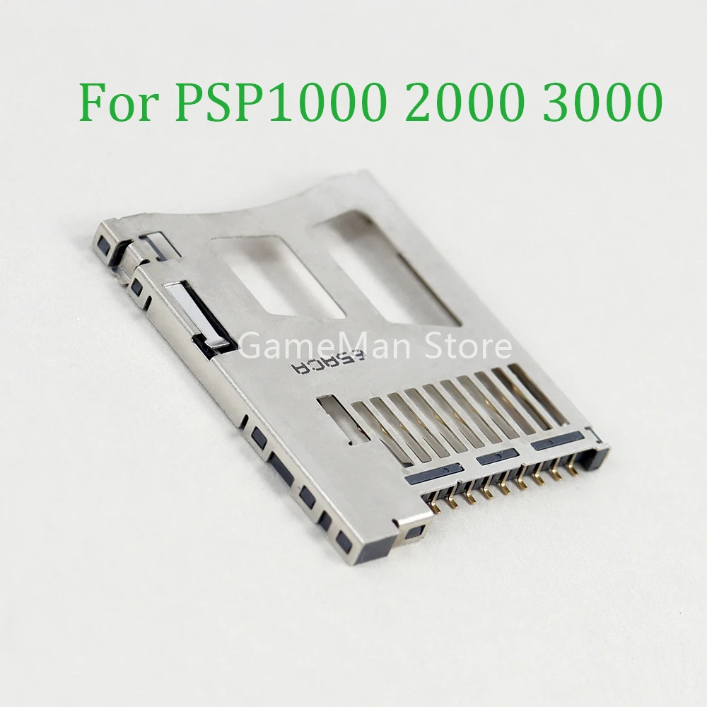 2pcs Replacement Game Stick Slot Memory Card Socket for PSP 1000 2000 ...