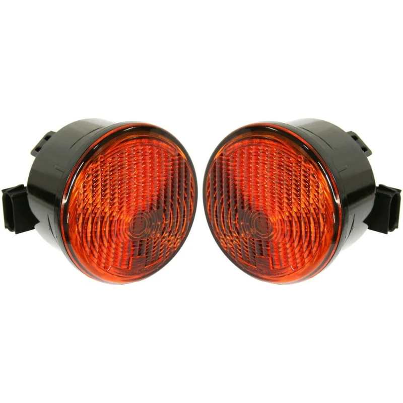 Front Turn Signal Parking light Lamps w/Bulbs One Pair For 2007-2013 ...