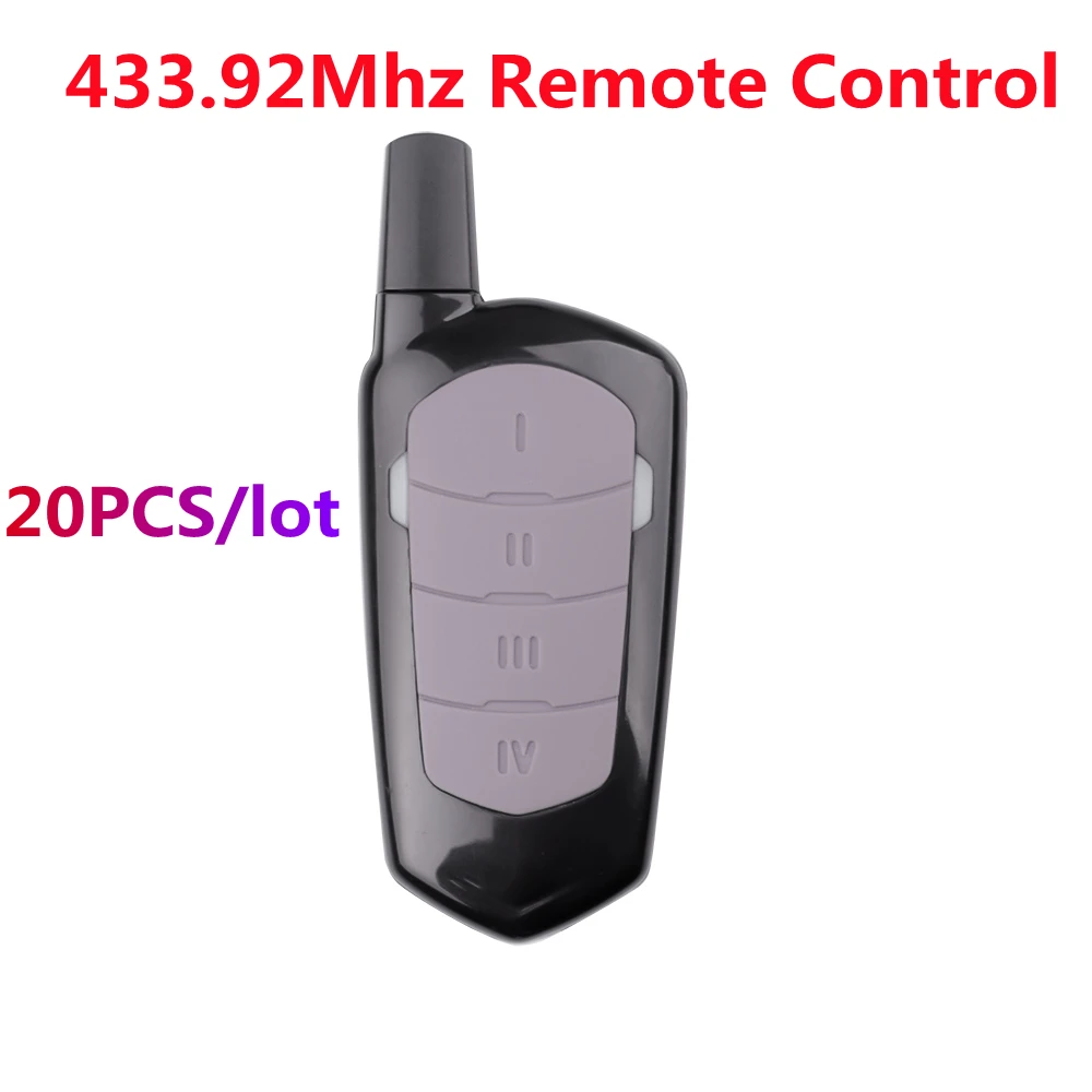 20Pcs-lot-Universal-433MHZ-Remote-Control-4-Channe-Garage-Gate-Door-Opener-Remote-Control ...