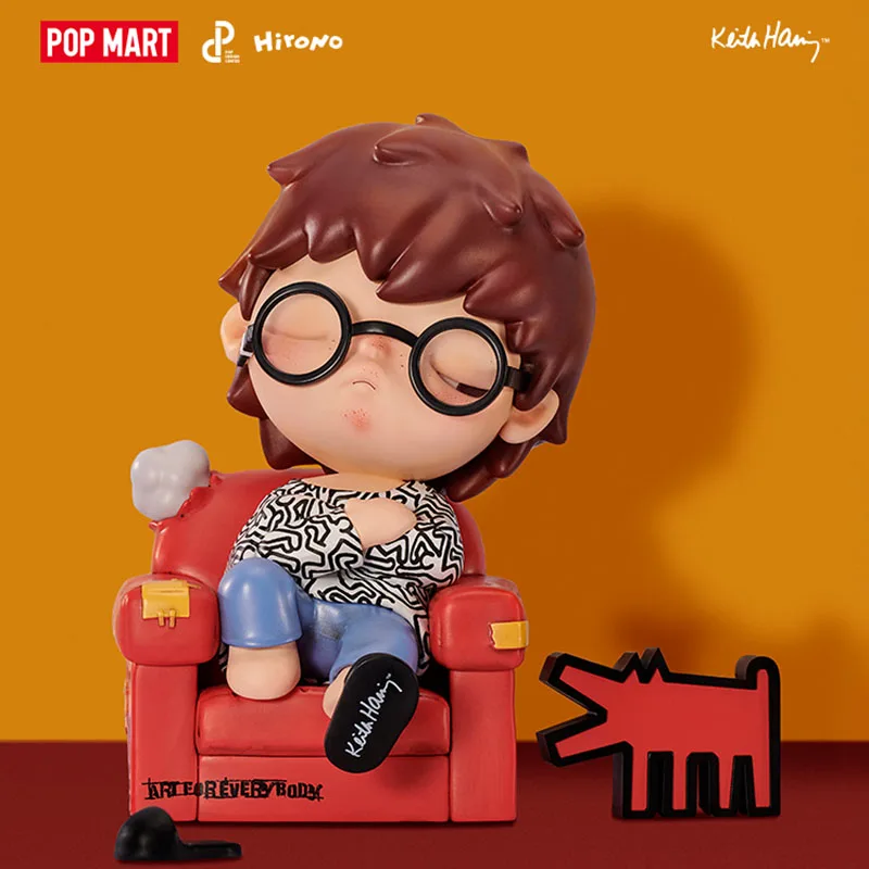 POP-MART-Hirono-X-Keith-Haring-Collection-Toys-Anime-Action-Figure ...