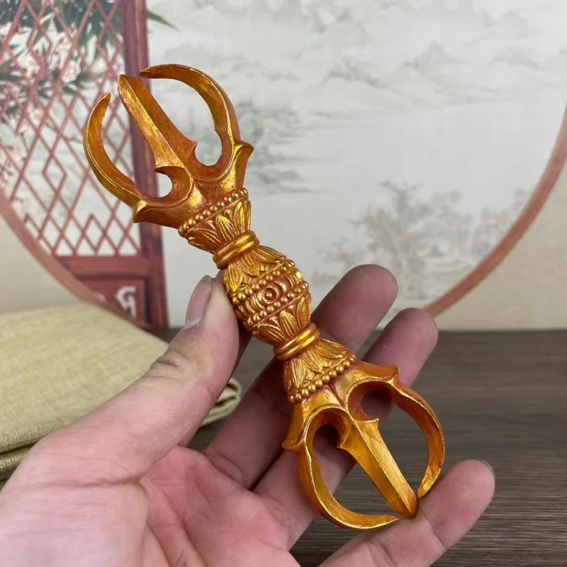 Tangmi-Dongmi-Shingon-de-aleaci-n-antigua-3-hebras-Pestle-sobre-Vajra ...