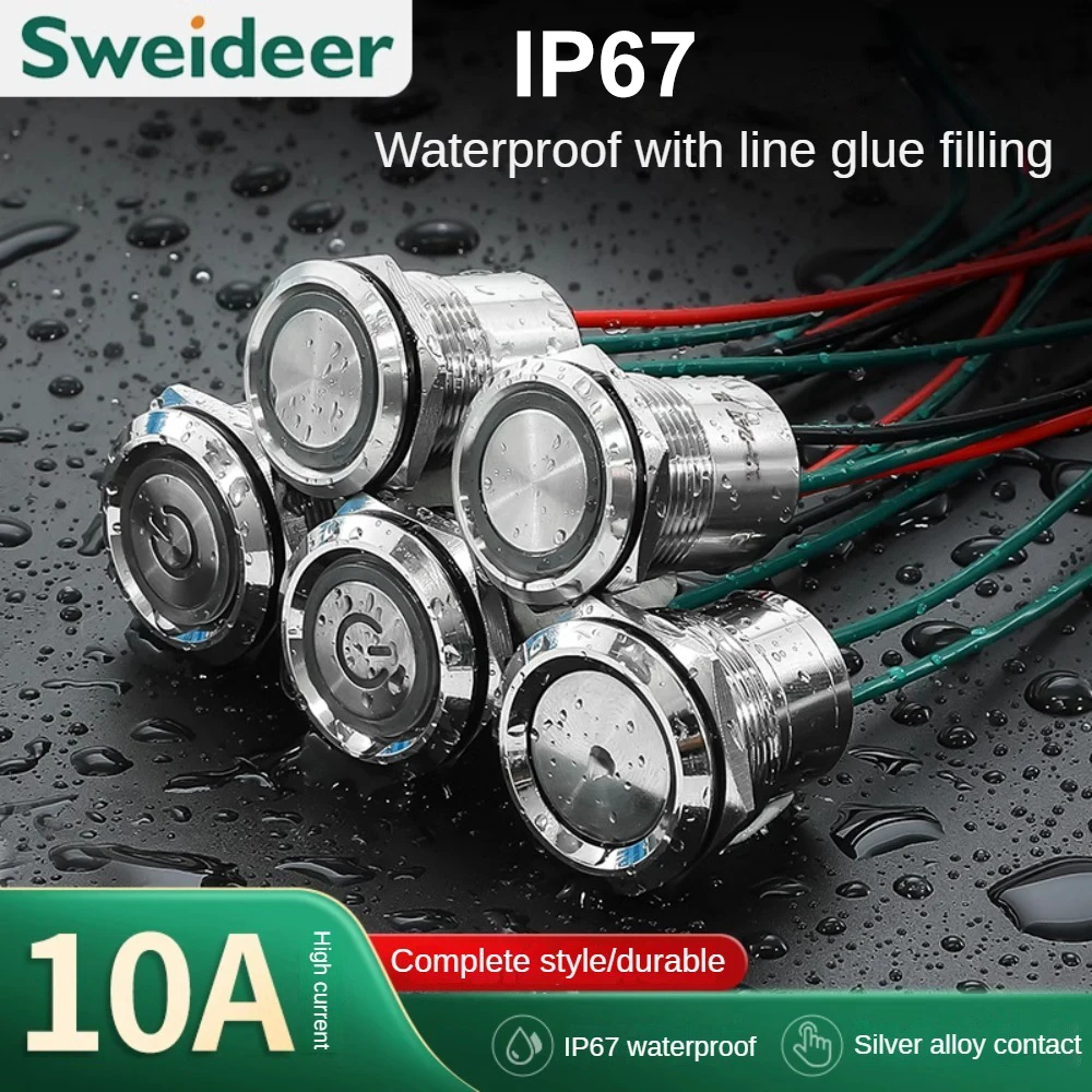16-19-22mm-IP67-Waterproof-Metal-Push-Button-Switch-10A-High-Current ...
