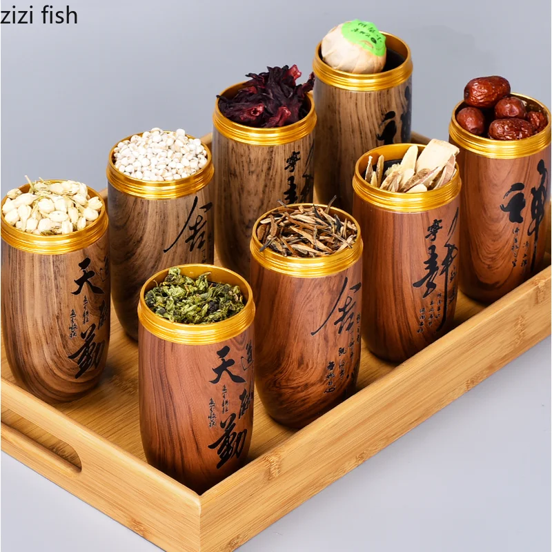 Purple-Sand-Tea-Cans-Metal-Cover-Ceramic-Small-Tea-Tin-Tea-Box-Storage ...