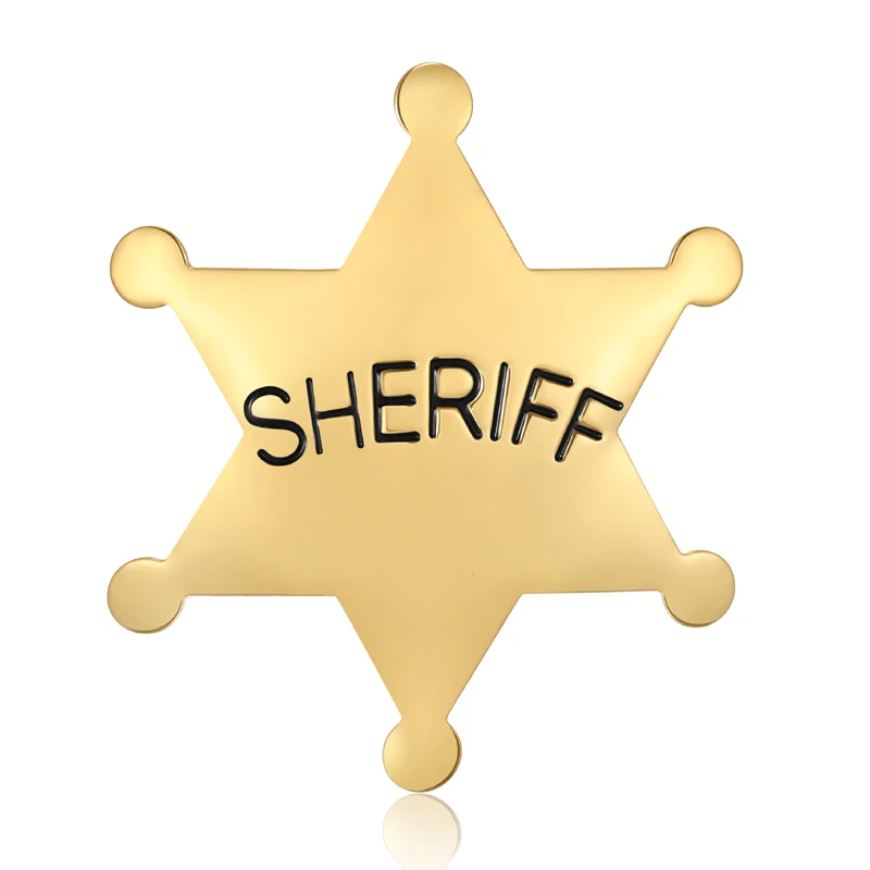 Distintivo Dello Sceriffo Rosa