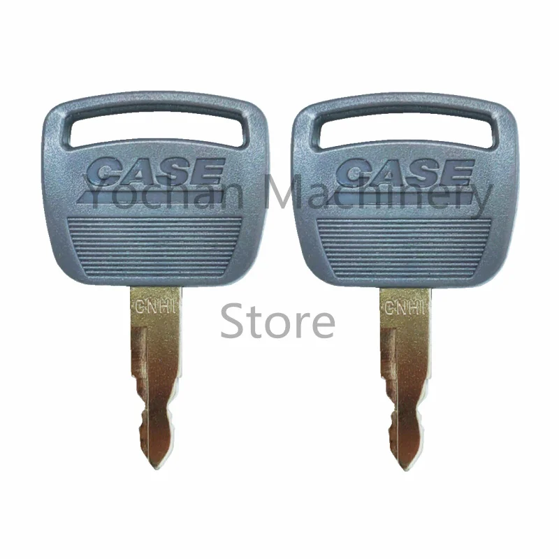 2-Pcs-CNH1-Key-For-Case-Excavator-Heavy-Equipment-Fit-C-series-380C ...