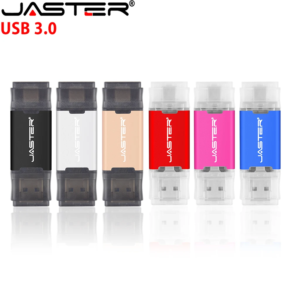 High-Speed-USB-3-0-Flash-Drive-64GB-TYPE-C-OTG-Memory-Stick-Free-Custom ...
