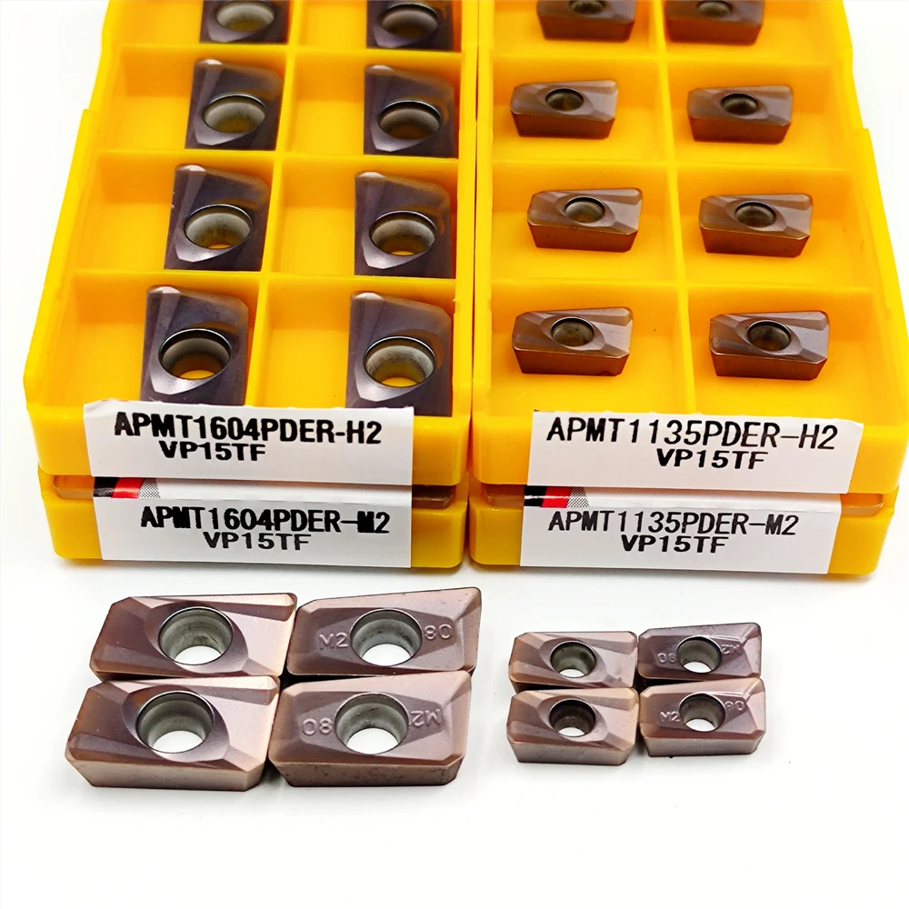 APMT1604 M2 VP15TF APMT1604 H2 VP15TF APMT1135 M2 VP15TFCarbide End ...