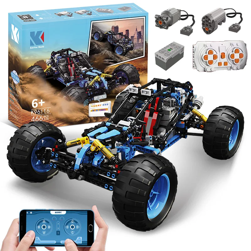 Technical-Car-K96116-Moter-Power-APP-Remote-Control-Bricks-Building ...