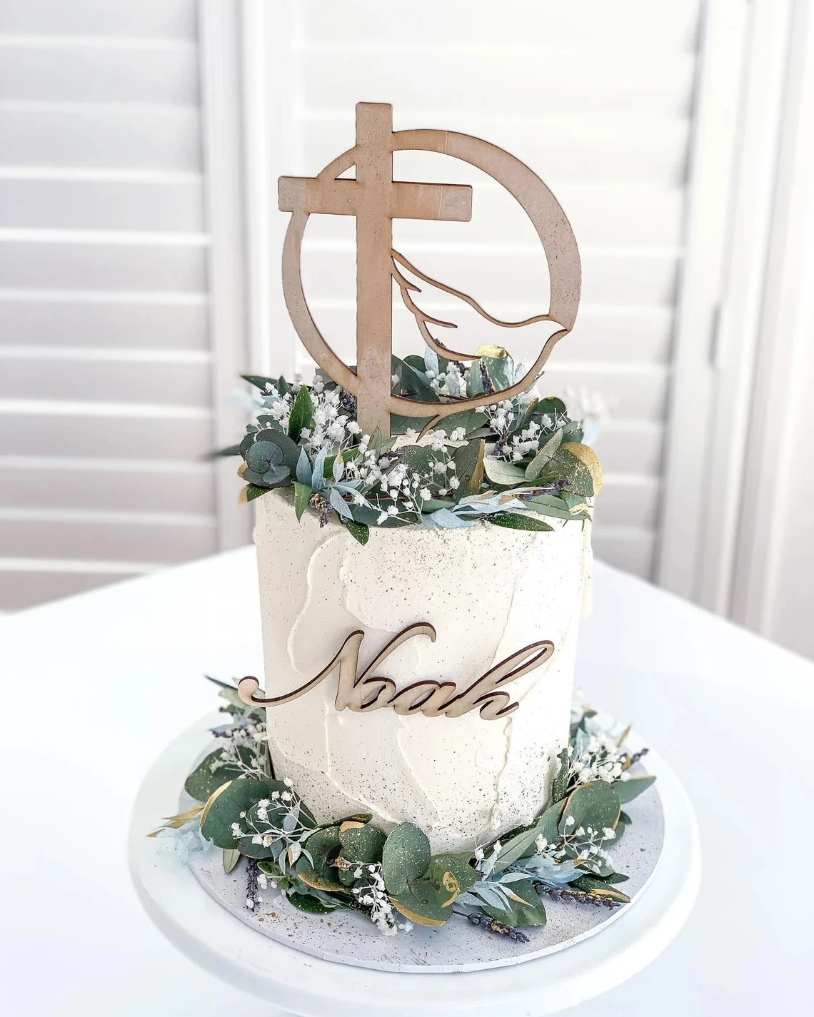Cross Cake Toppers