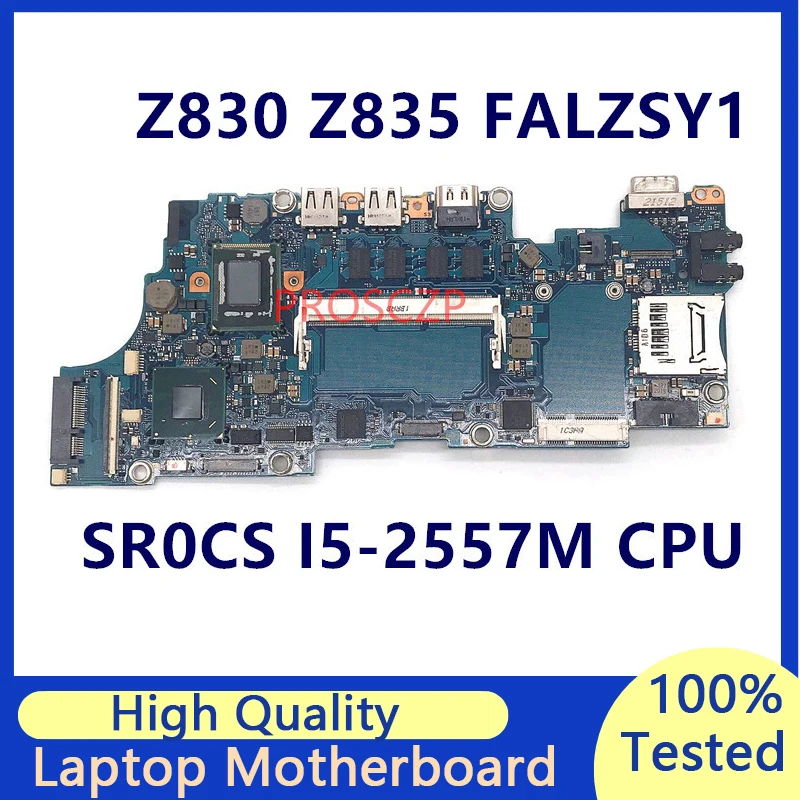 Mainboard For Toshiba Z830 Z835 FALZSY1 A3162A Laptop Motherboard With ...