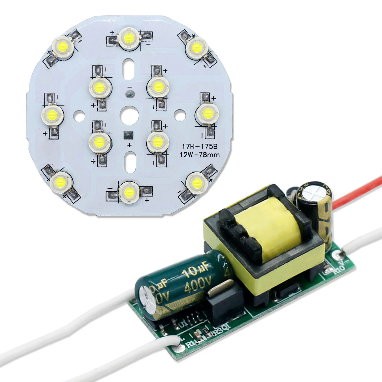 10W-LED-Diodes-COB-SMD-Light-Bulb-On-Board-With-LED-Driver-AC90-265V ...