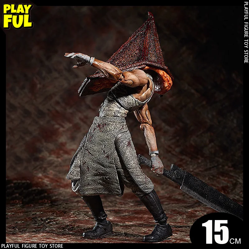 In-Stock-Silent-Hill-2-Gk-Figma-Sp055-Pyramid-Head-Anime-Figure-Pyramid ...