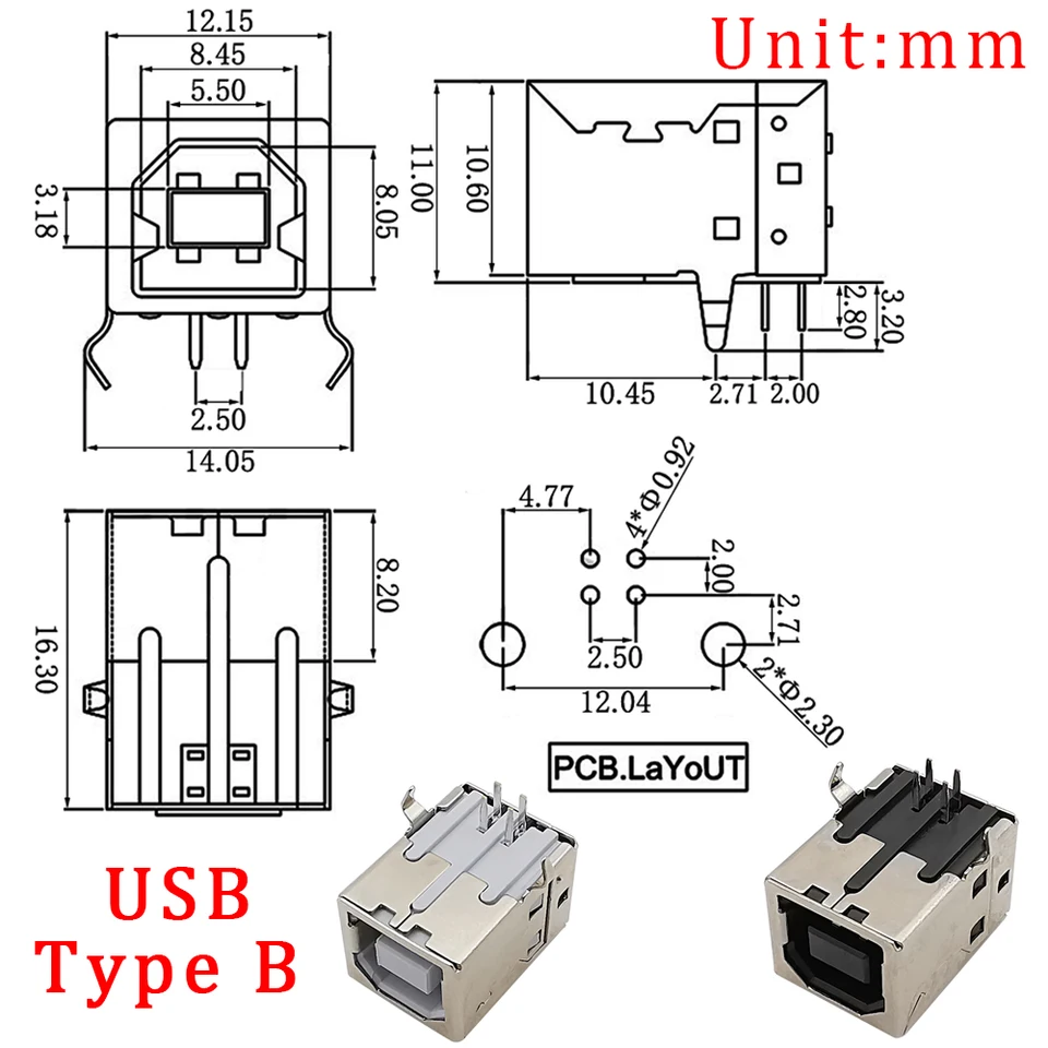 Usb 4 Pin Layout