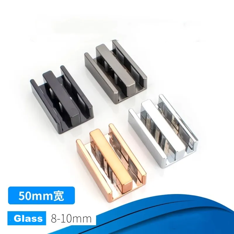 Shower Room Sliding Door Positioner Limiter Adjustable Slider Fixer ...