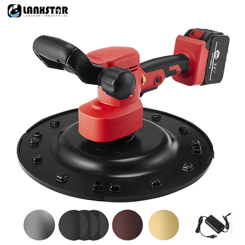 Wall Smoothing Polishing Machine 6 Speed Adjustable Concrete Cement ...