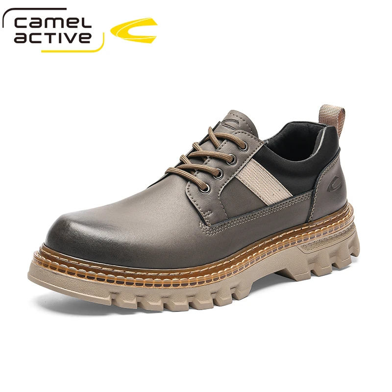 Camel Active New Genuine Leather Men Casual Shoes Comfortable Fashion ...