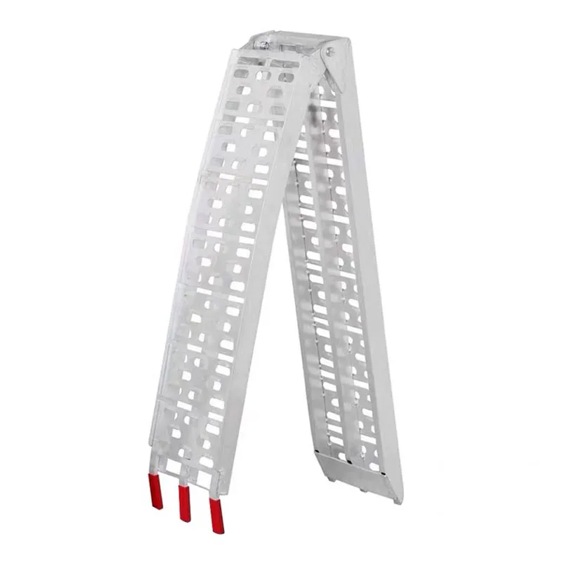 Aluminum-Alloy-Ladder-Folding-Ladder-Pedal-Motorcycle-Loading-Trailer ...