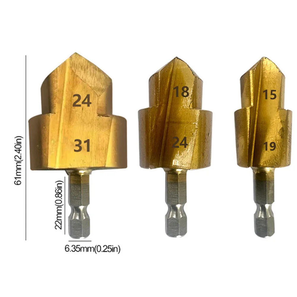 3-1pcs-HSS-Hexagonal-Handle-PPR-Lifting-Drill-Bits-For-Water-Pipe ...