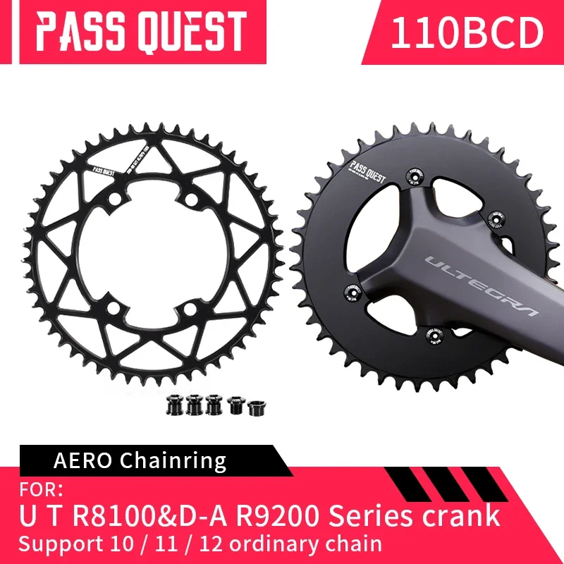 PASS-QUEST-110BCD-Bicycle-Chainring-R9200-Road-Bike-Chain-Wheel-Narrow ...