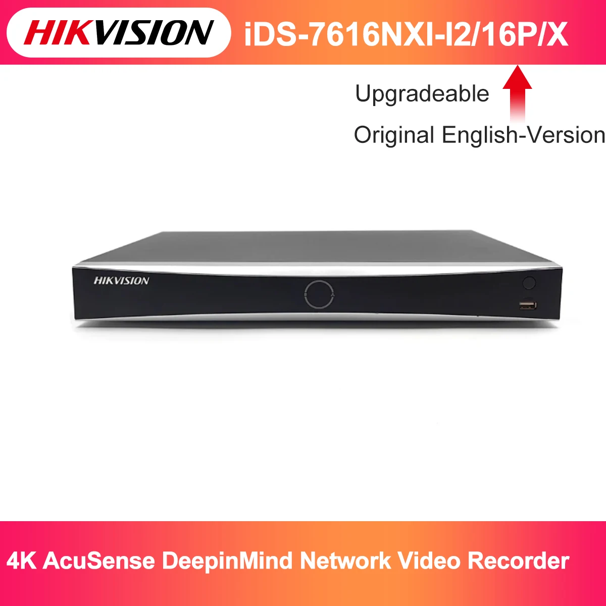 Free-Shipping-Hik-iDS-7616NXI-I2-16P-X-4K-DeepinMind-NVR-16ch-POE ...