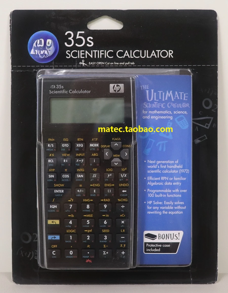 Calculadora científica HP 35S, programável, RPN, entrada polonesa ...