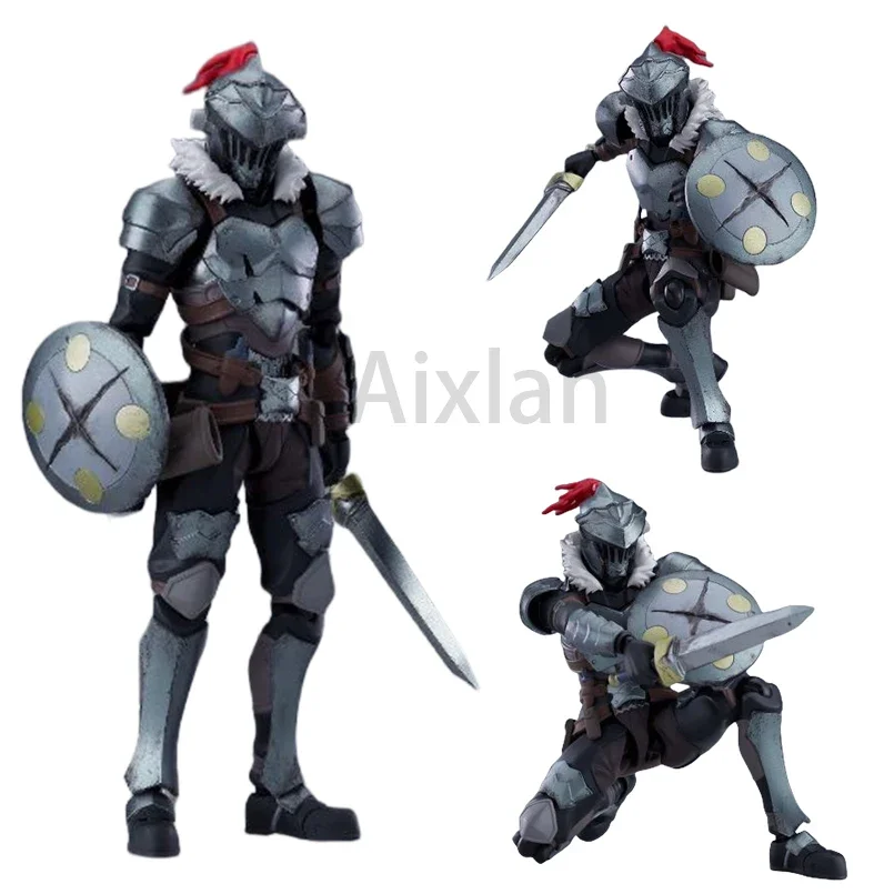 Aixlan-Figma-424-Goblin-Slayer-Figure-Goblin-Slayer-15cm-Armor-PVC ...