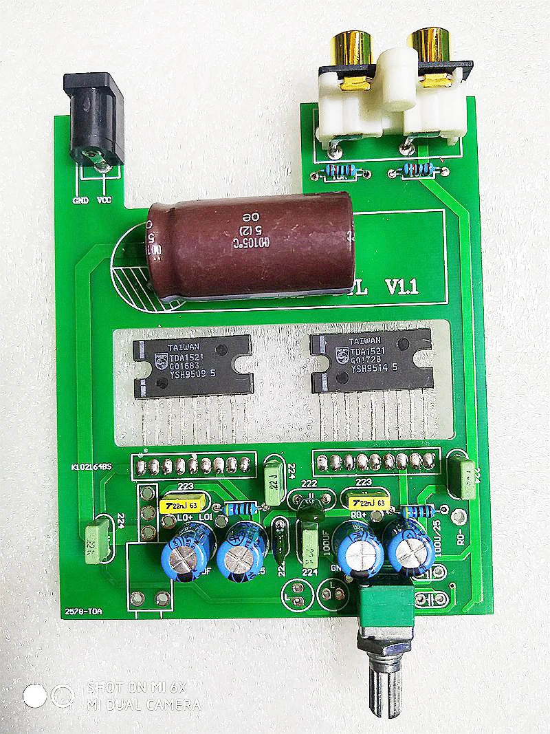 Classic Tda1521 Btl Power Amplifier Board Single Power 19v Input ...