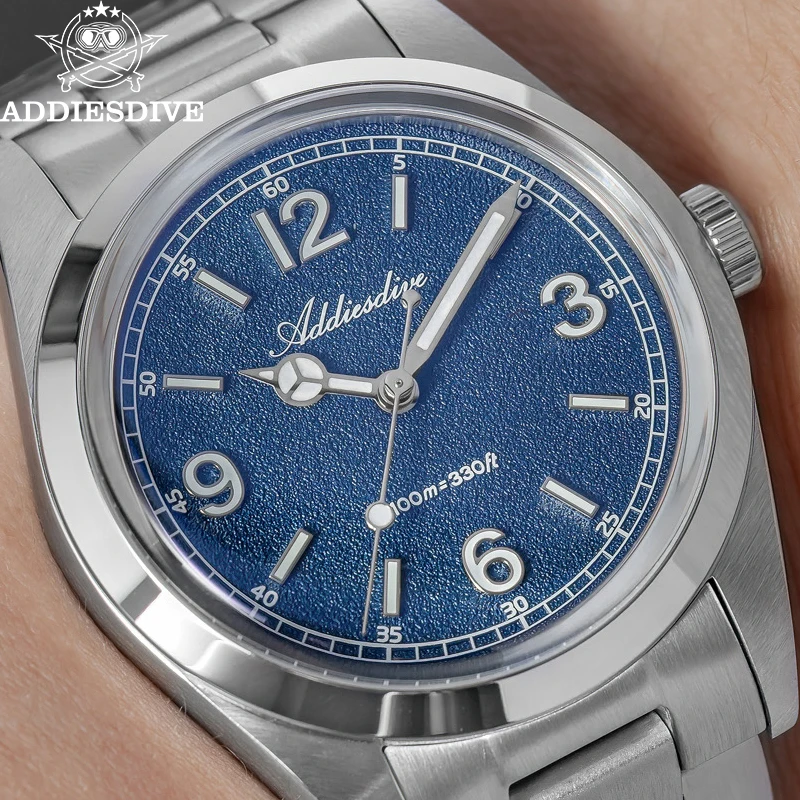 ADDIESDIVE 2025 New AD2518 Watches For Men 36mm Quartz Super Luminous ...