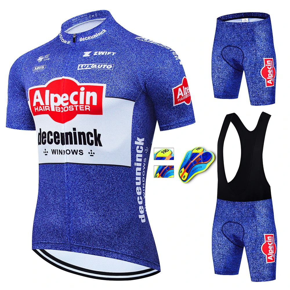 ALPECIN Men's Cycling Shorts Man Mtb Summer Bicycle Jersey Sets Jacket ...