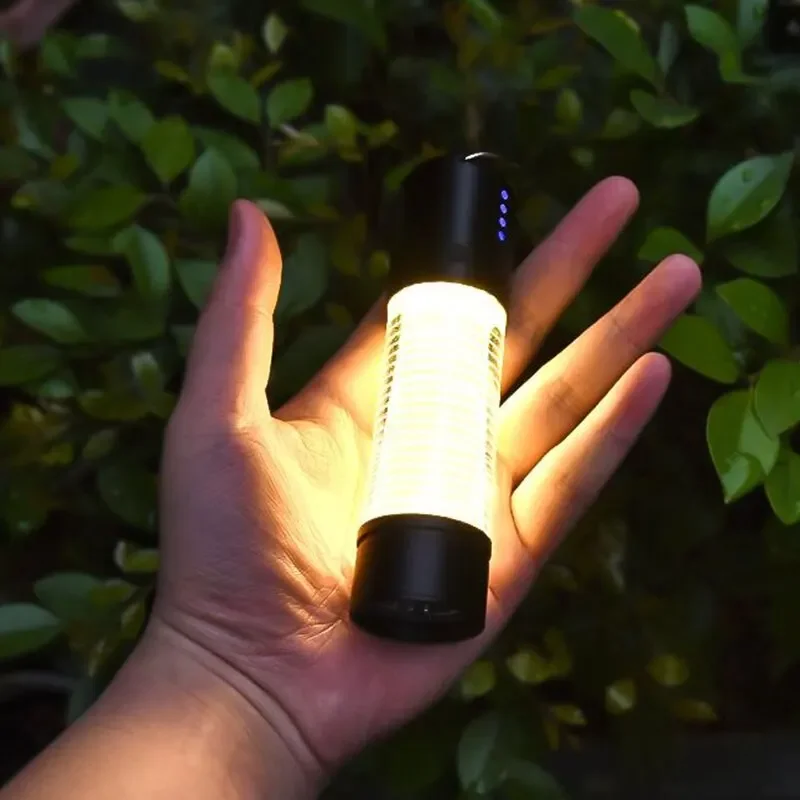 Tripod-Camping-Lantern-Portable-LED-Flashlight-USB-Rechargeable-6-Mode ...