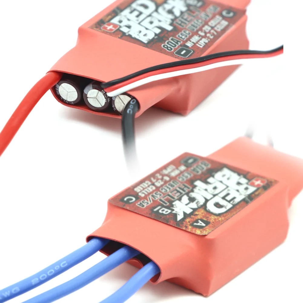 Red Brick 50A/70A/80A/100A/125A/200A Brushless ESC Electronic Speed Co ...