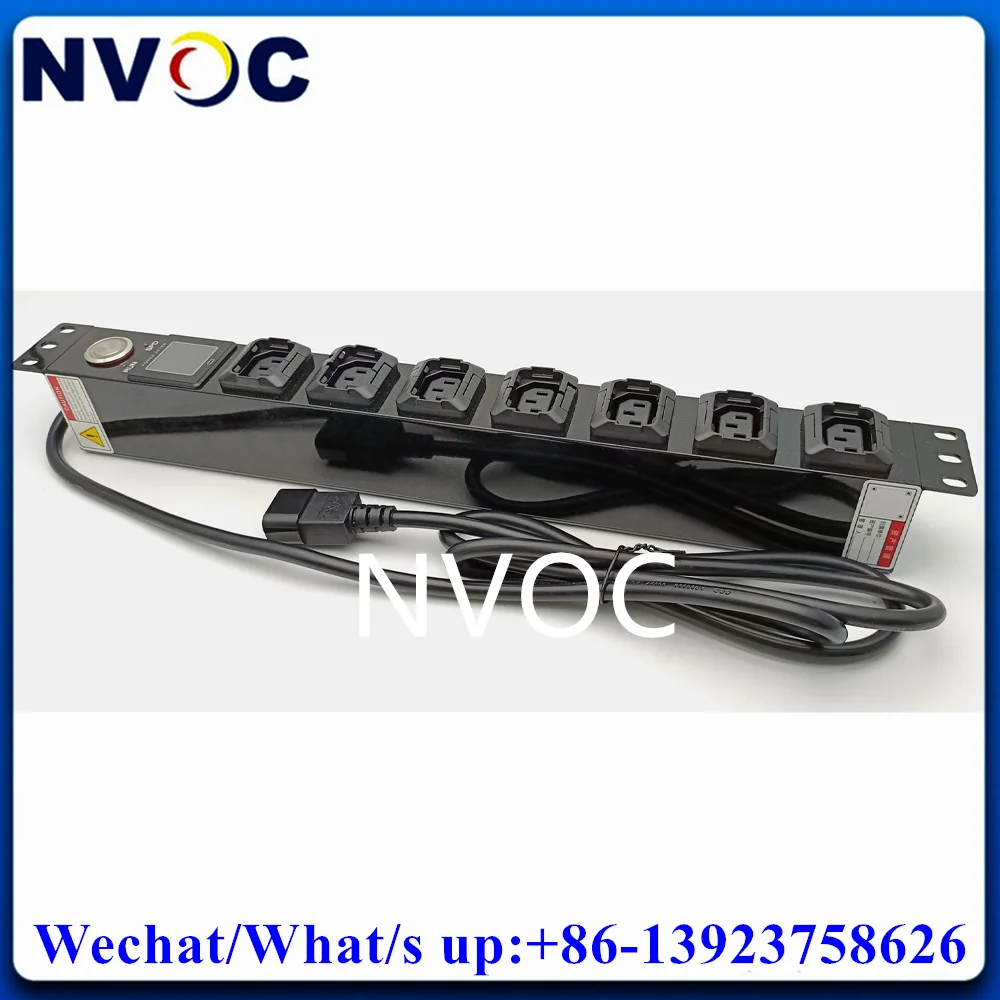 19 inch Rack Mount Surge Protection PDU Unit,Metered PDU Rack Mount ...