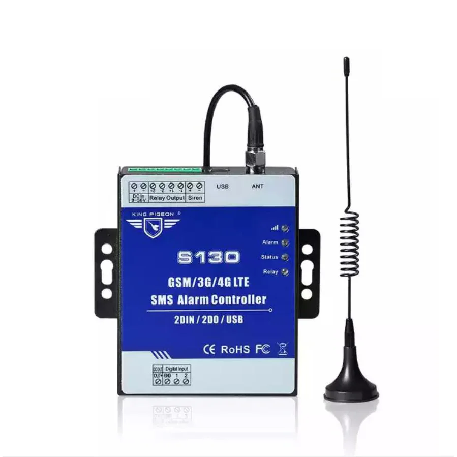 GSM 3G 4G Wireless Remote Switch SMS Remote Controller S130 Smart Home ...