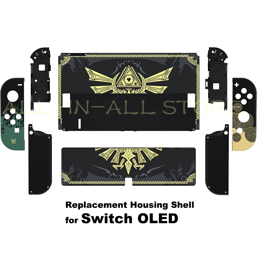 Nintend-Switch-OLED-Limited-Edition-DIY-Replacement-Shell-Console-Back ...